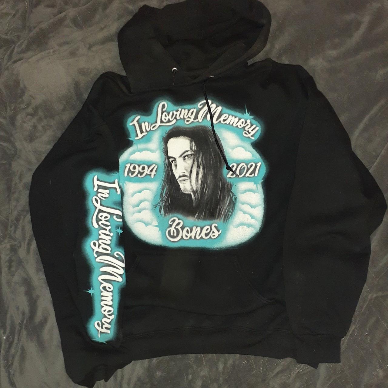 Bones Hoodie #bonesshirt #teamsesh #sesh #bones... - Depop