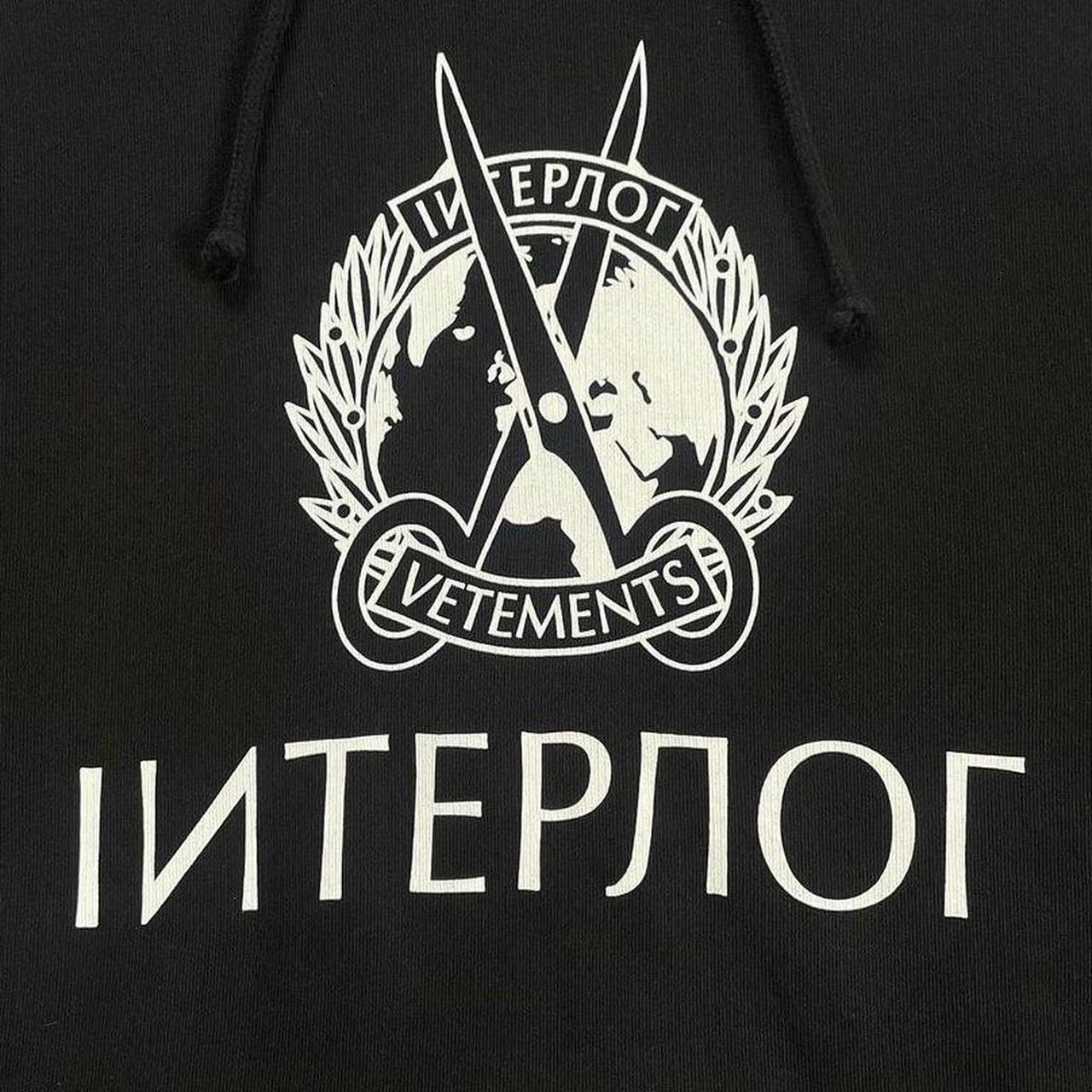 Vetements AW20 Interpol Oversized Hoodie | Depop