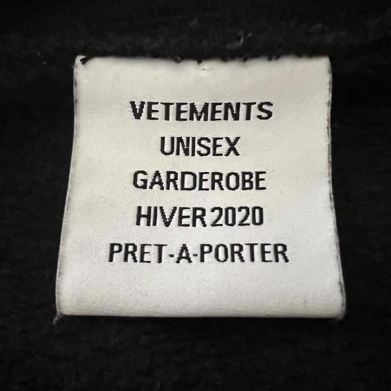 Vetements AW20 Interpol Oversized Hoodie | Depop