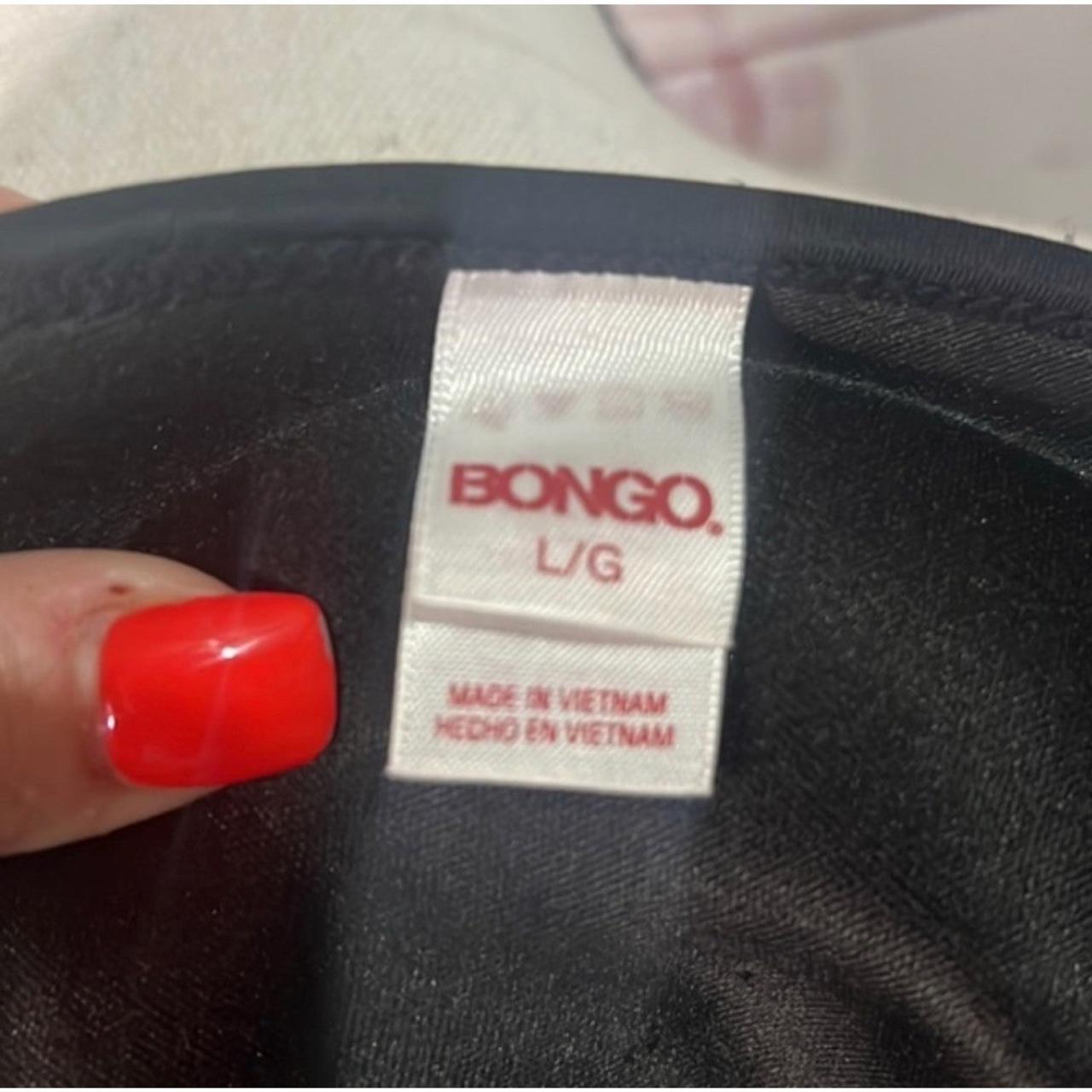 y2k BONGO padded string bikini top sz large,... - Depop