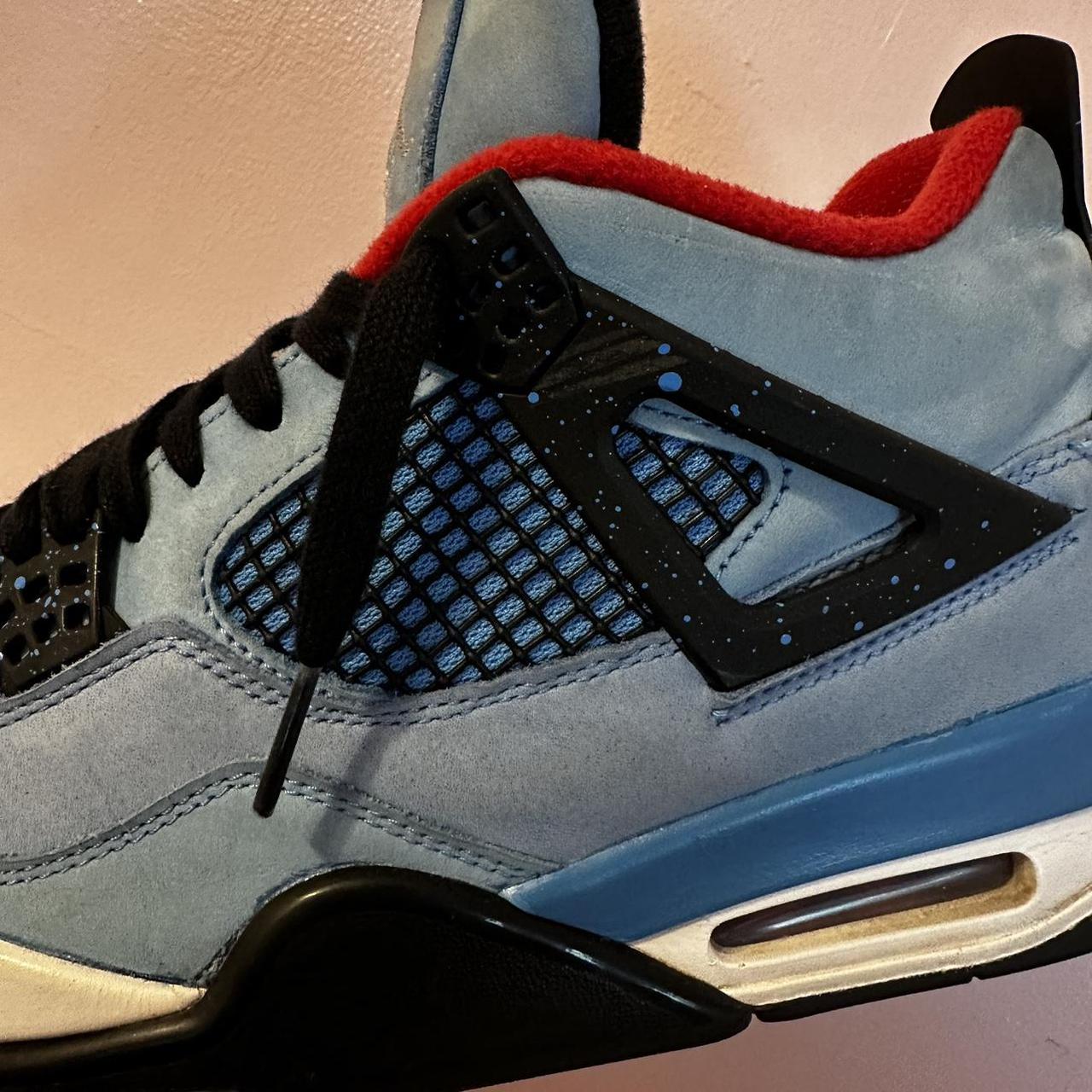 Travis Scott x Air Jordan 4 11US Paint came off on... - Depop