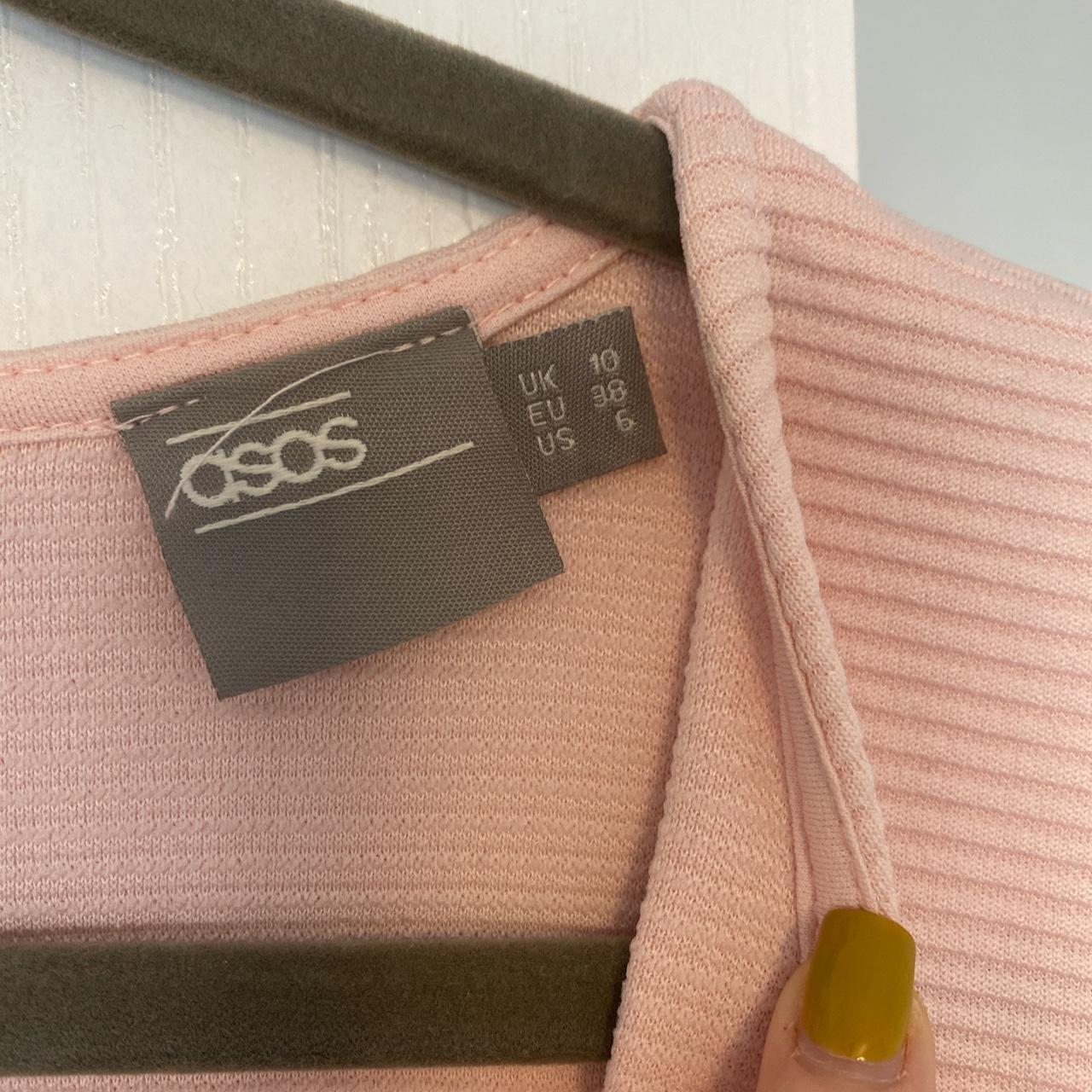 Asos pink dress Never been worn - more of a baby... - Depop