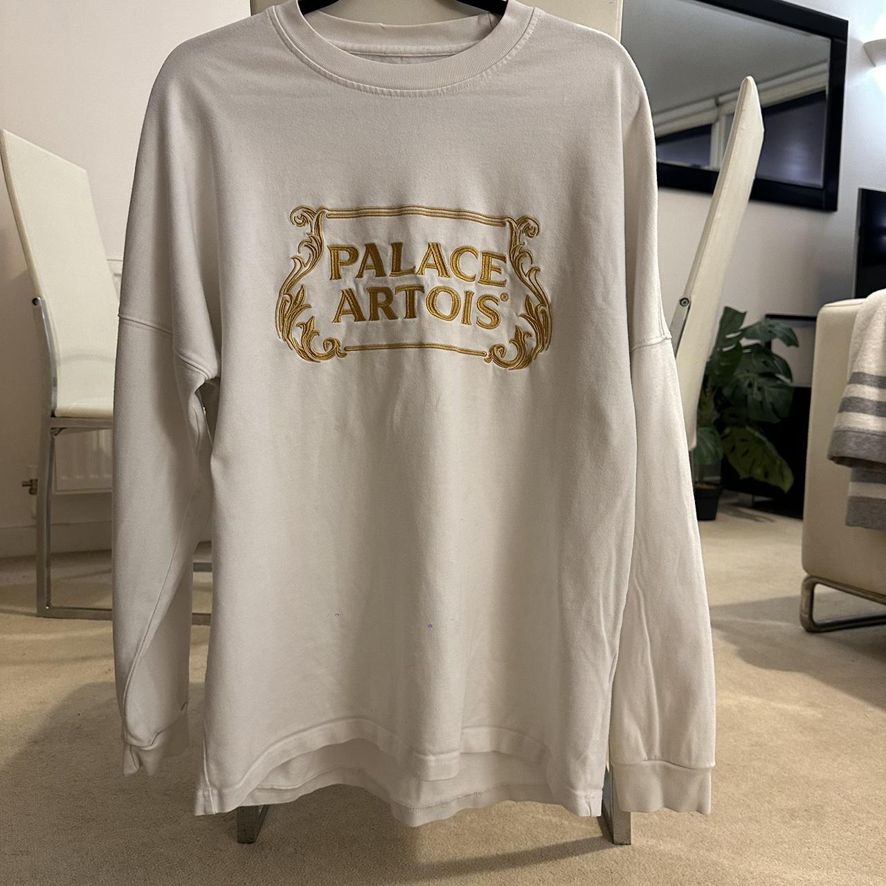 Palace x Stella Artois top More of a thick long... - Depop