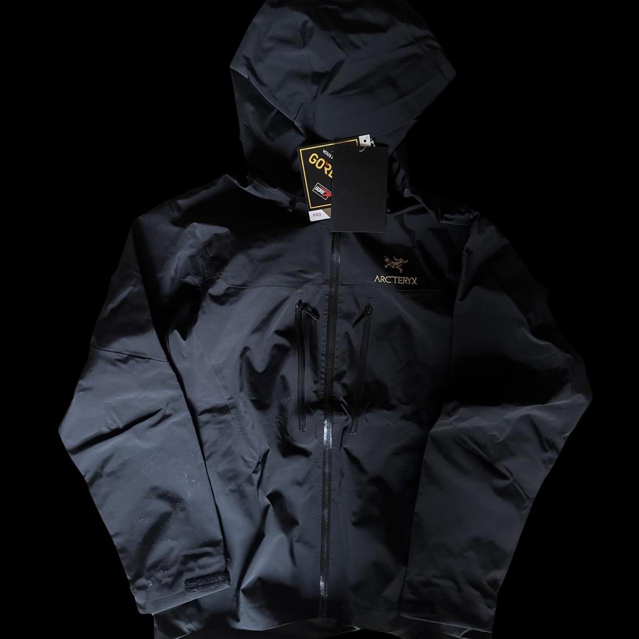 Arc’teryx Alpha SV 24k gold Gore-Tex jacket - Depop