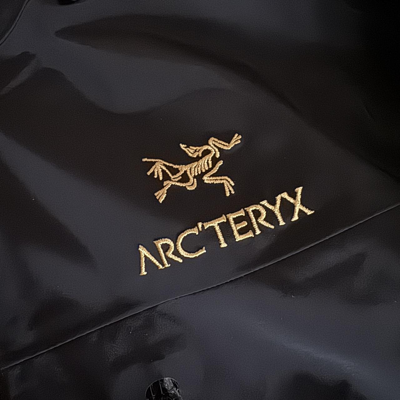Arc’teryx Alpha SV 24k gold Gore-Tex jacket - Depop