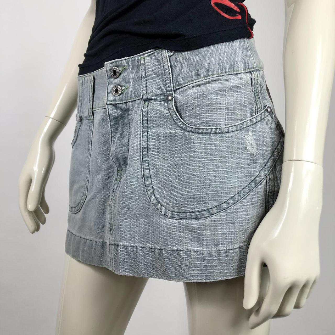 Diesel Women's Grey Skirt | Depop