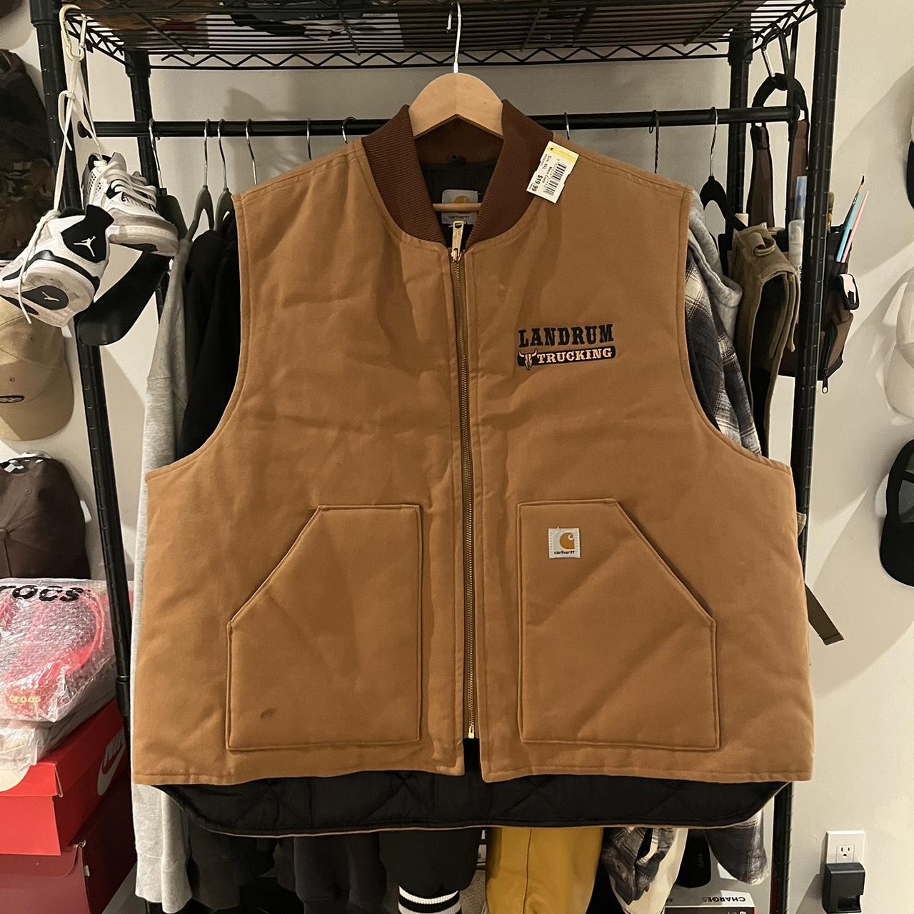 Super cool practically brand new carhartt vest!... - Depop