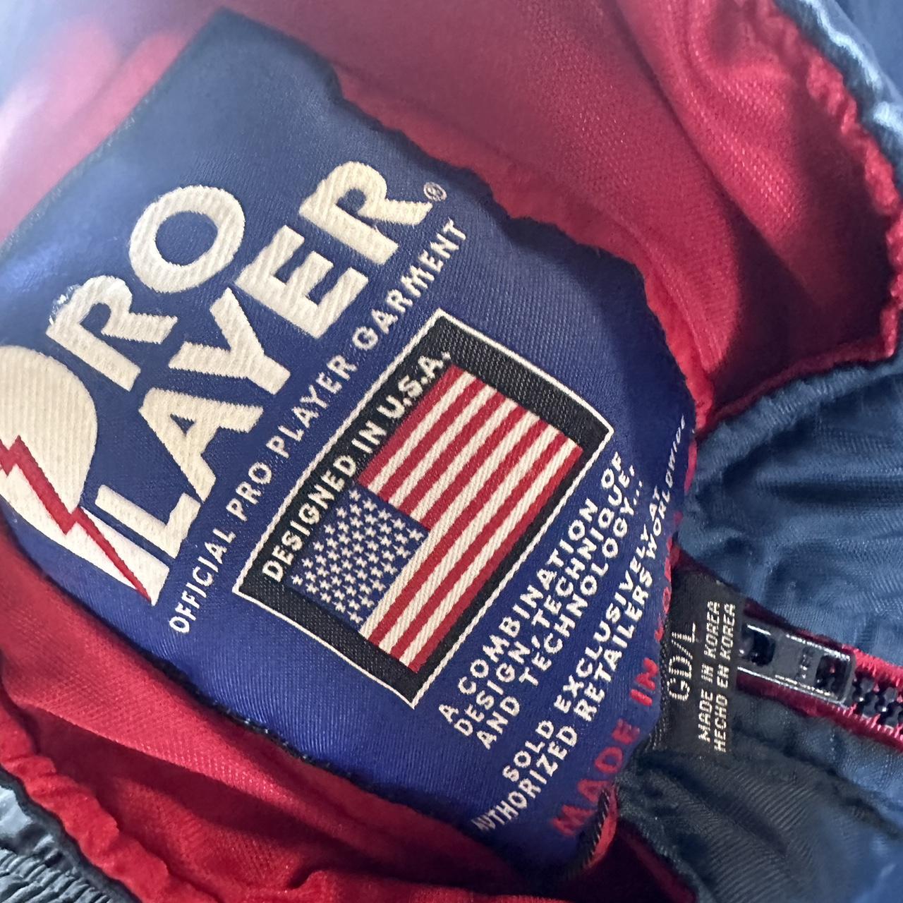 Vintage 90s Budweiser Pro Player beer puffer jacket... - Depop