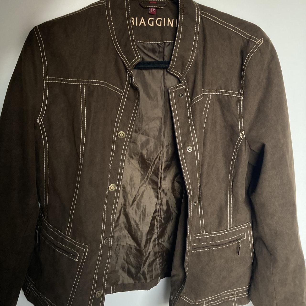 Biaggini vintage jacket, perfect condition, size S-M - Depop