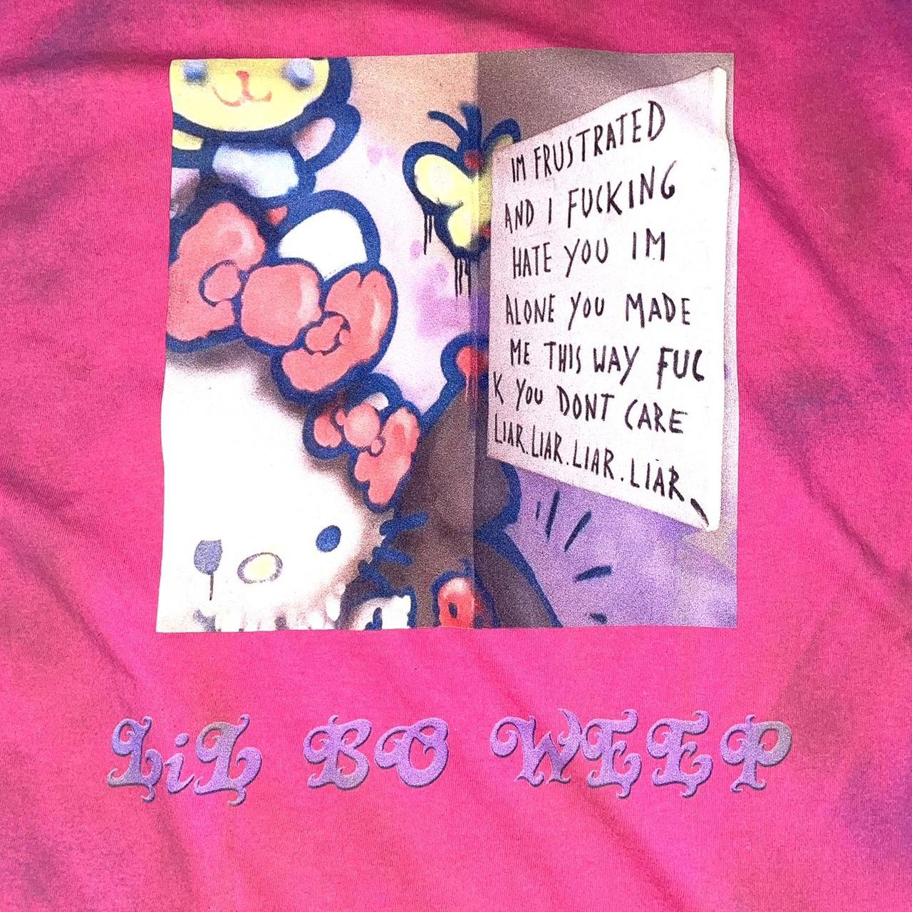 LIL BO WEEP CUSTOM PAINTED MERCH from her home... - Depop