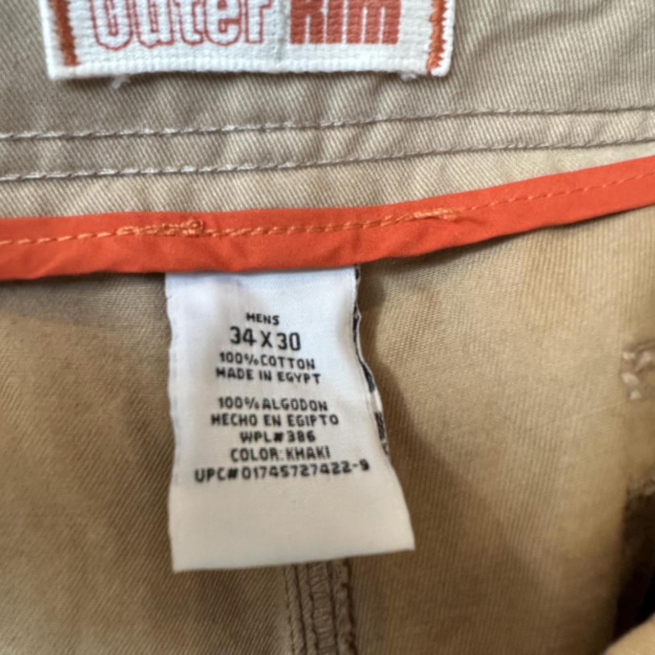 Baggy khaki Outer Rim Cargo Pants In good condition... - Depop