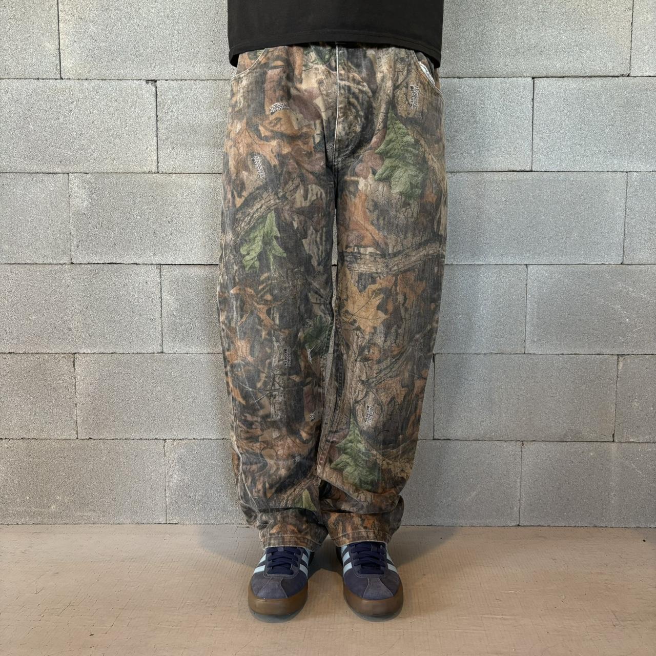 Baggy Denim Ranger Camo Pants Great Condition, worn... - Depop