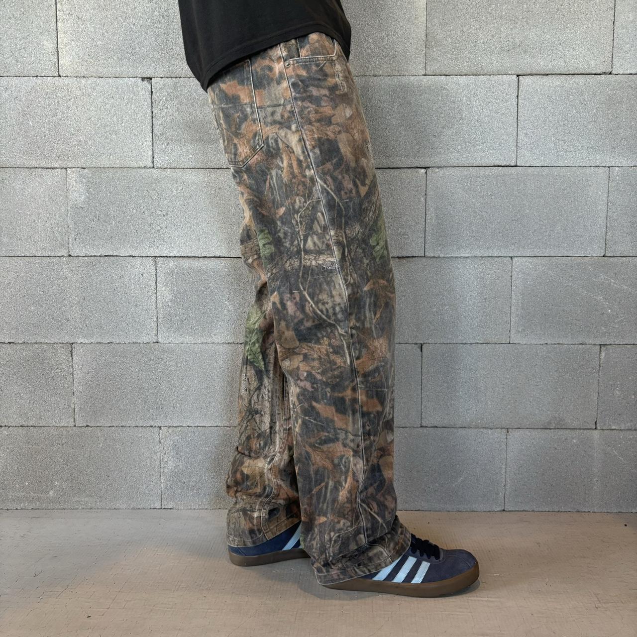 Baggy Denim Ranger Camo Pants Great Condition, worn... - Depop