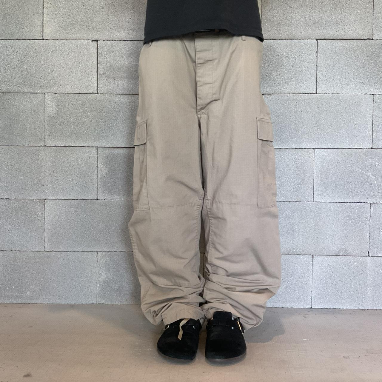 Baggy Tan Propper Tactical Double Knee Cargo... | Depop