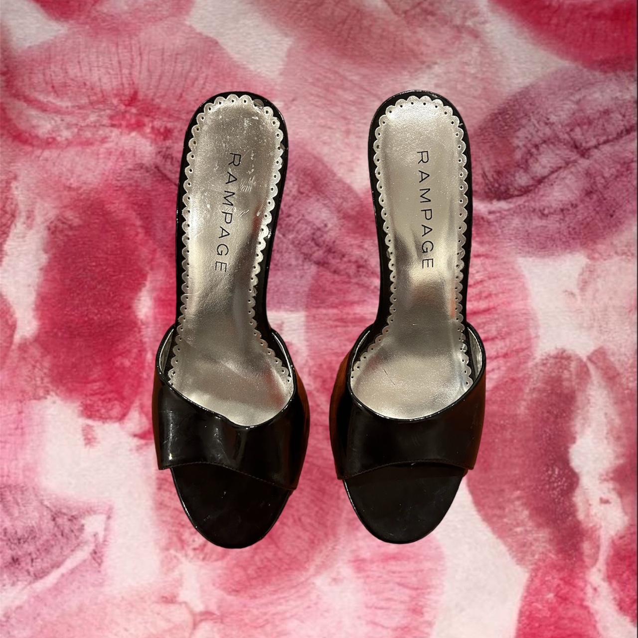 Black Mini Heels Flaws: 0 Brand: Rampage - Depop