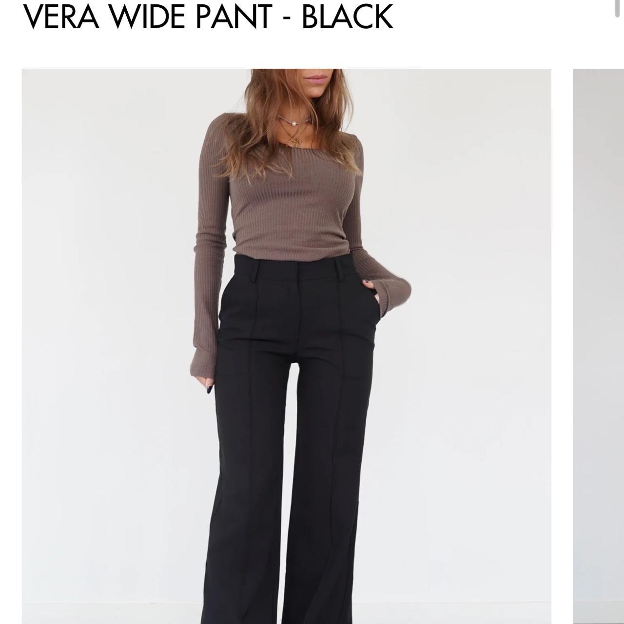 Venderbys Vera wide pant (mid rise) Rp: $95 - Depop
