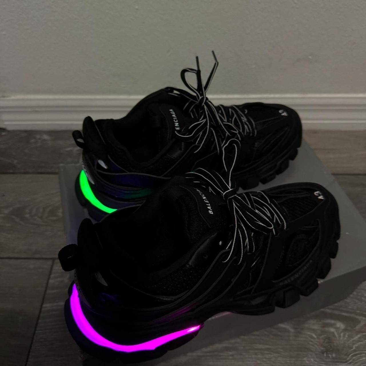 Balenciaga Tracks LEDs come with box and extra laces... | Depop