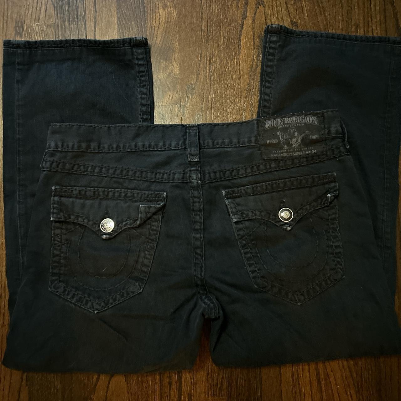 True religion ricky super t 40x34 rope stitching... - Depop