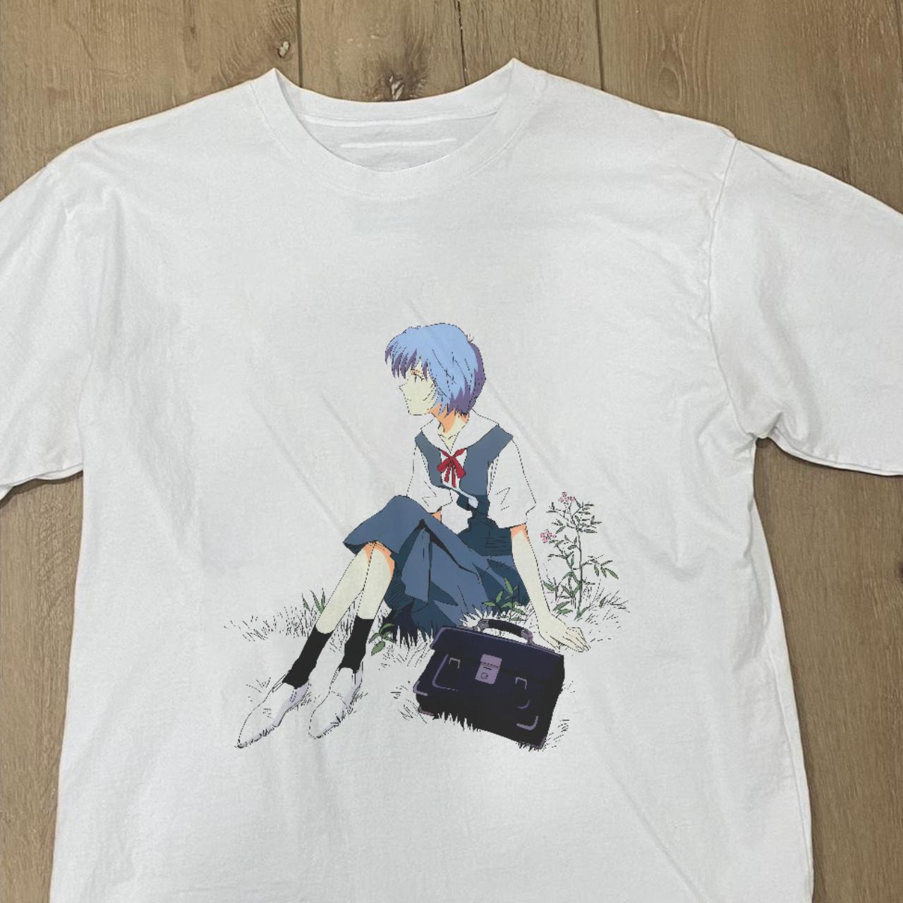 neon genesis rey ayanami shirt Brand new heavy... - Depop