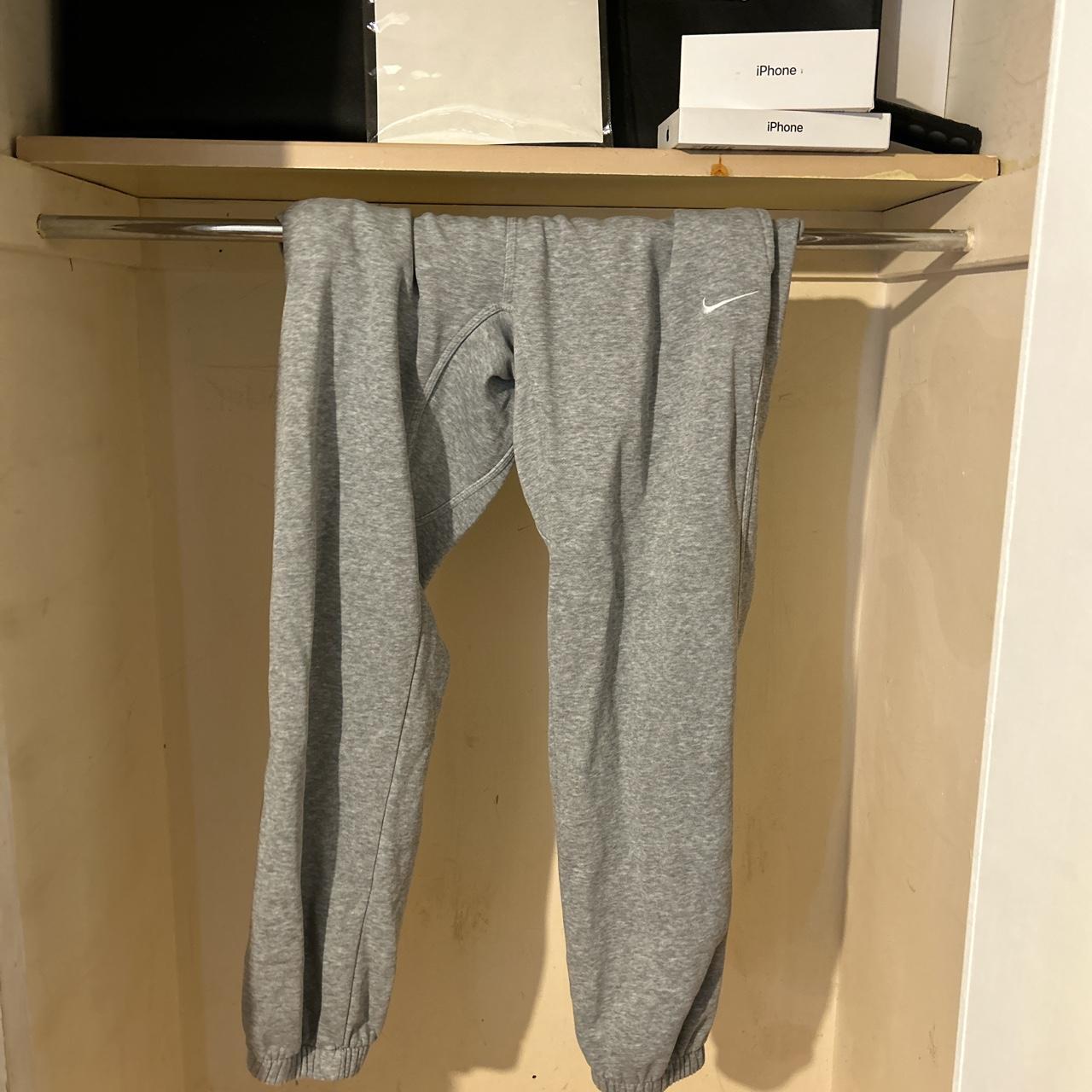 Nike Men's Grey Joggers-tracksuits | Depop
