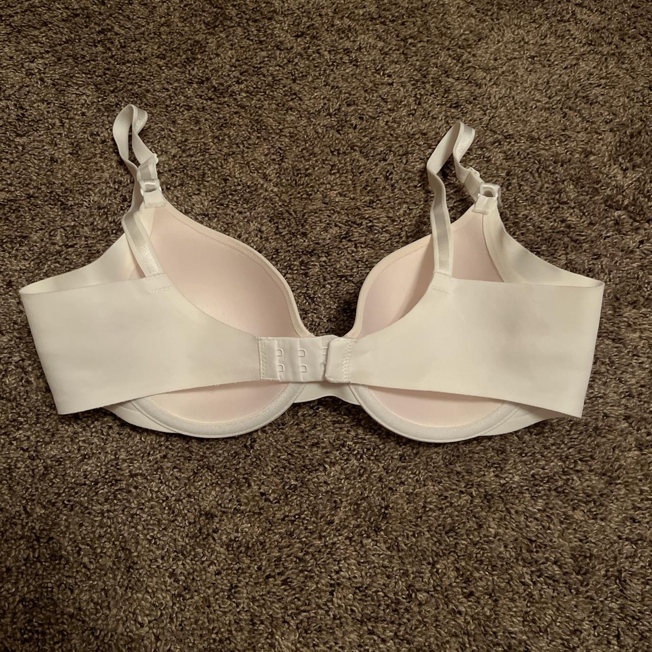 White Bra Size- 34B Only worn a couple times... - Depop