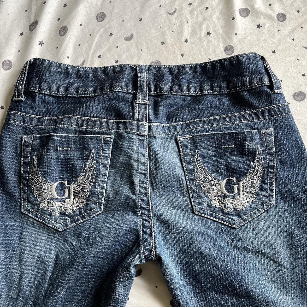 Guess angel wings Jeans🪽 these are a size 26 and are... - Depop