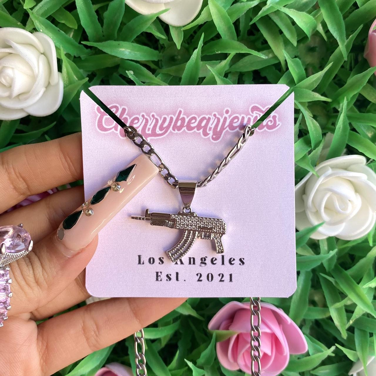 Silver Ak-47 Chain DETAILS ABOUT THE ITEM: Chain... - Depop