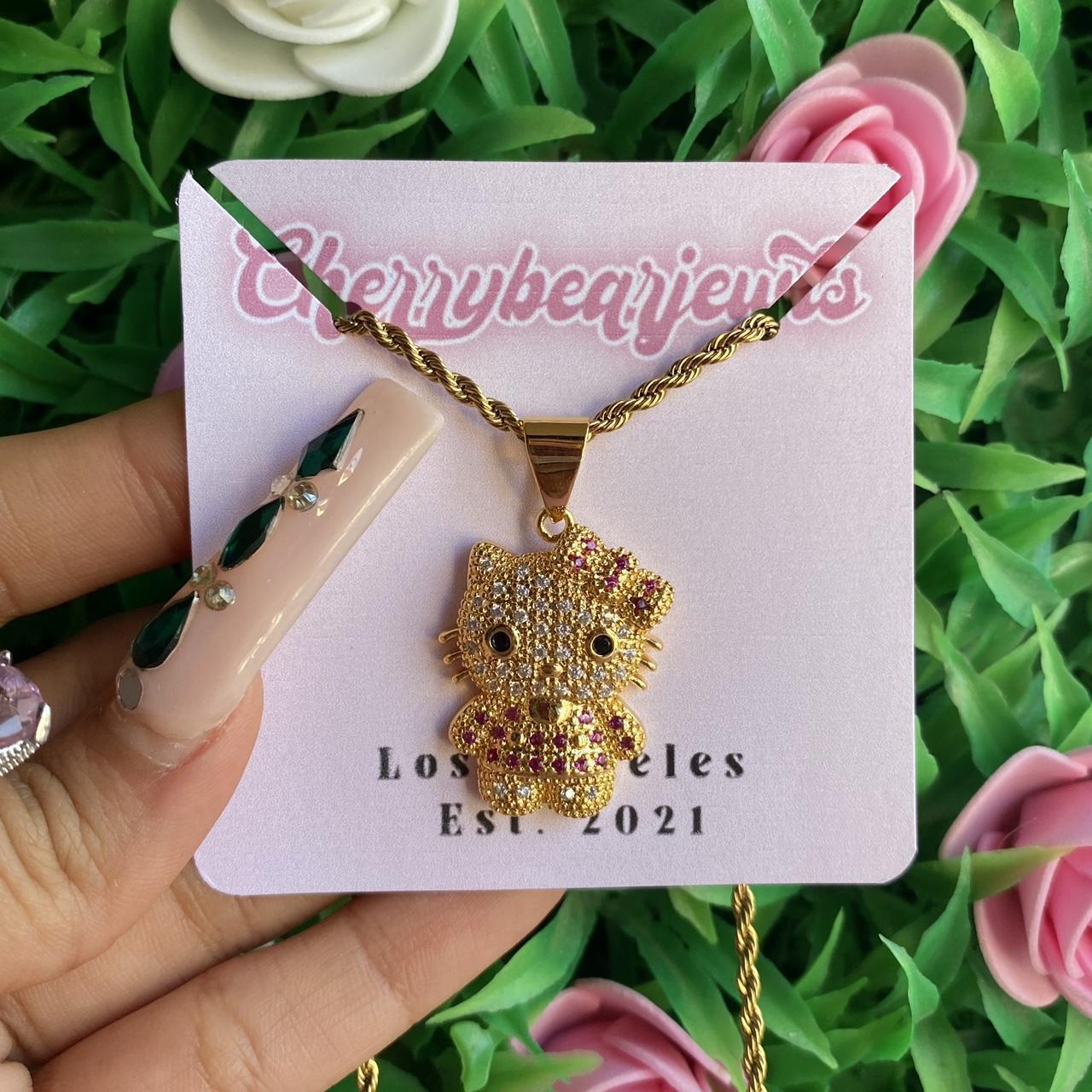 Hello Kitty Box Chain → Stainless Steel Chain →... - Depop