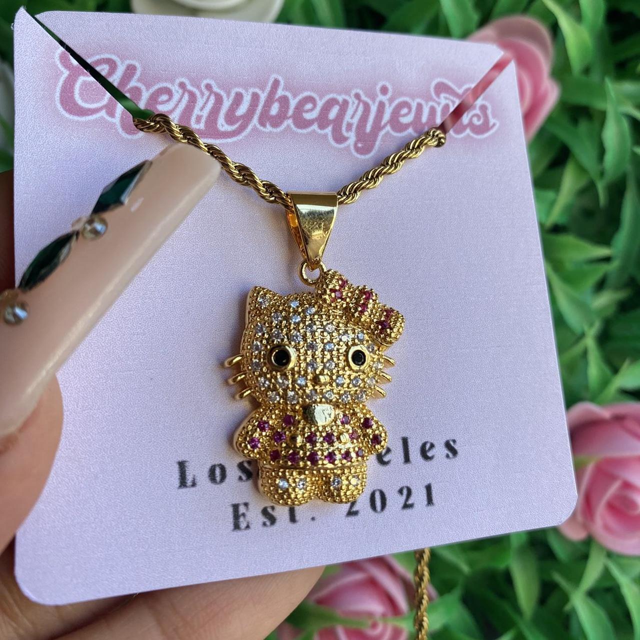 Hello Kitty Box Chain → Stainless Steel Chain →... - Depop