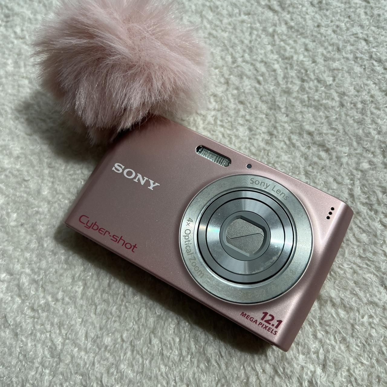 Pink Sony StedyShot DSC-W510 - Depop