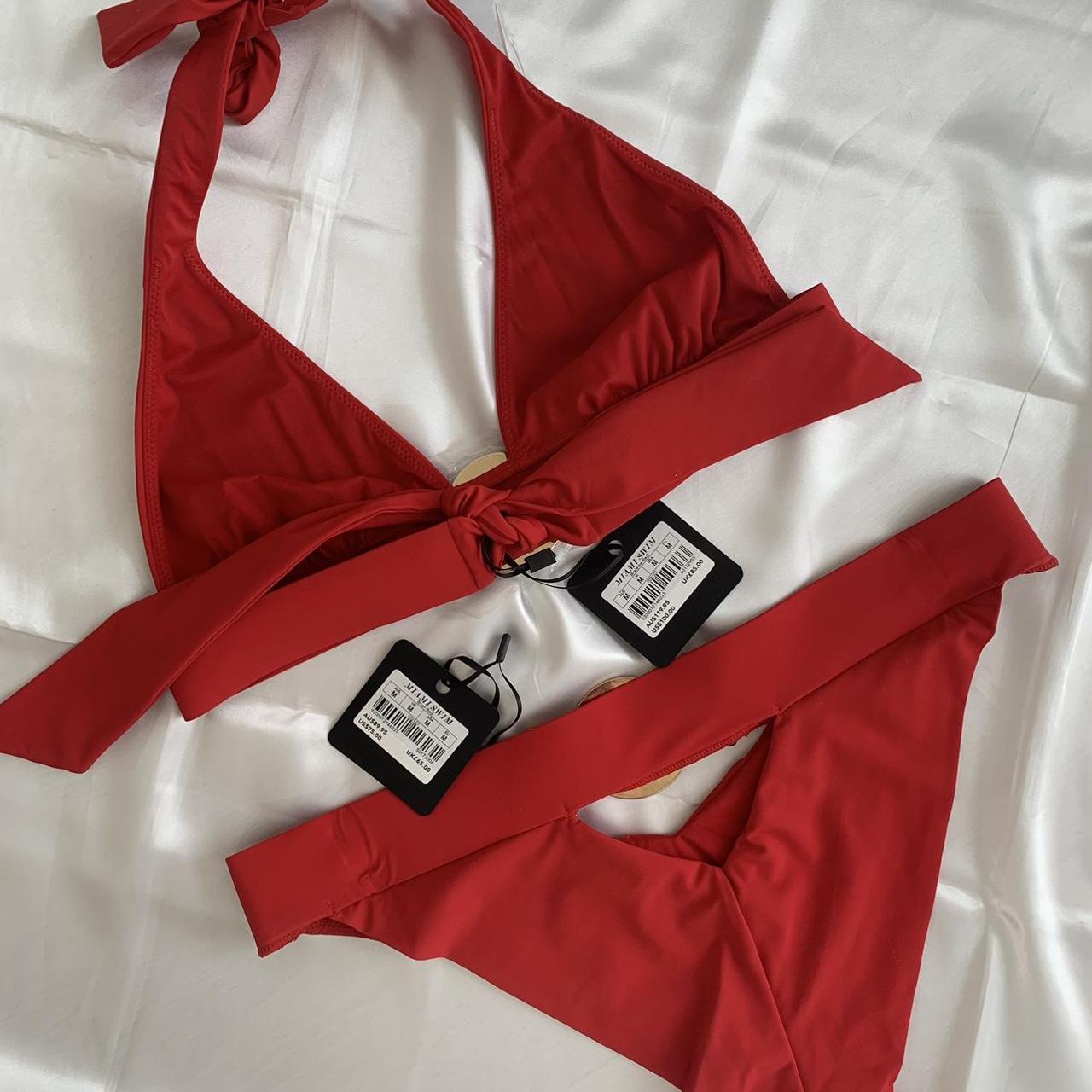 Honey Birdette Women's Red Bikinis-and-tankini-sets | Depop