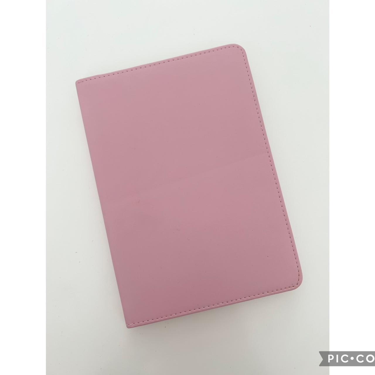 Pink Soft cover note book Brand new - Depop