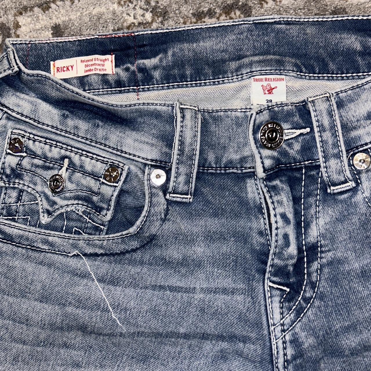 RICKY TRUE RELIGION RELAXED STRAIGHT 60$ OFFERS OPEN... - Depop