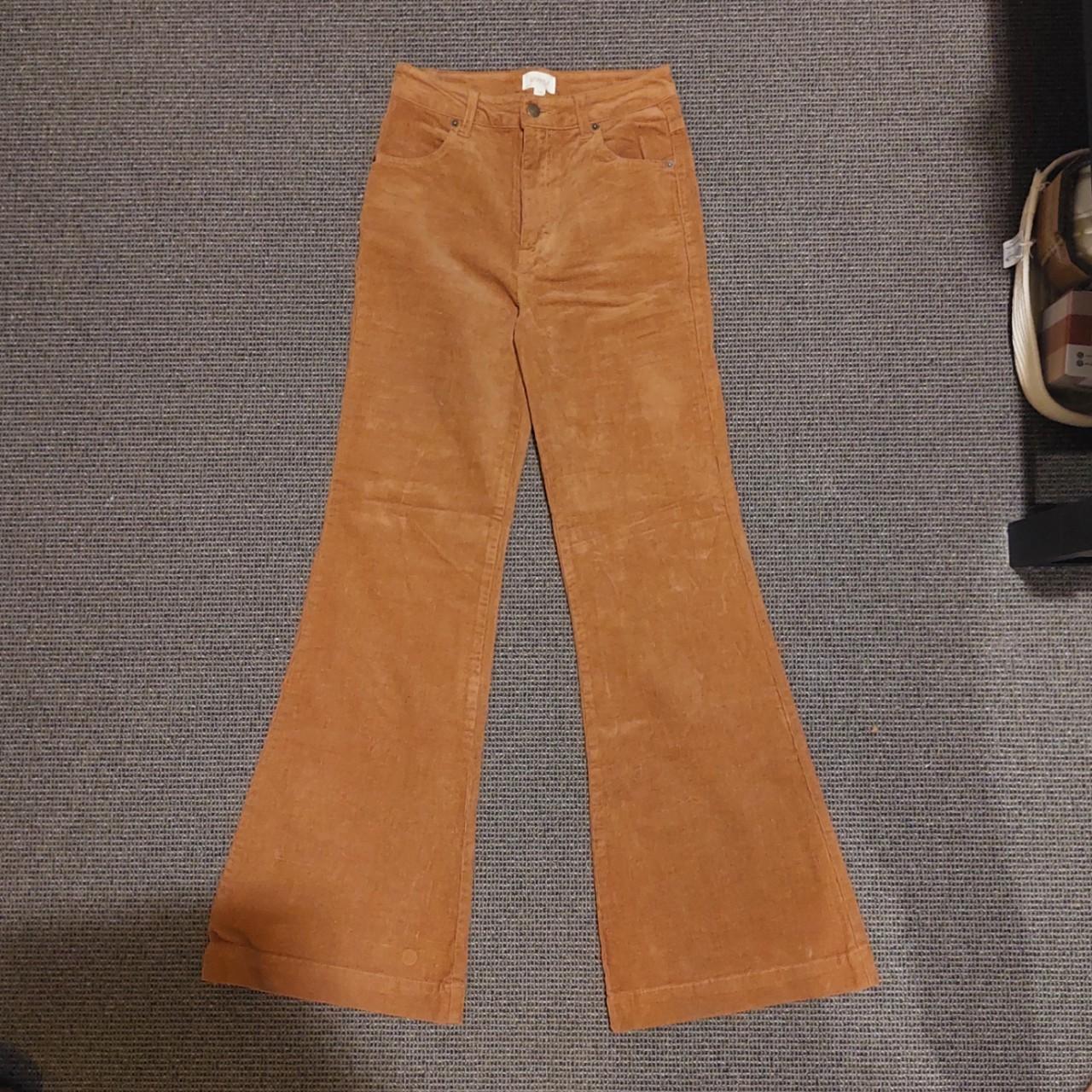 Ghanda corduroy pants Camel brown Size 10 but more... - Depop