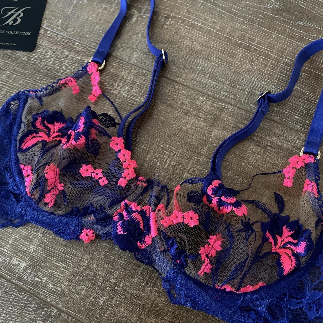 honey birdette WHITNEY bra size 10C true to size... - Depop