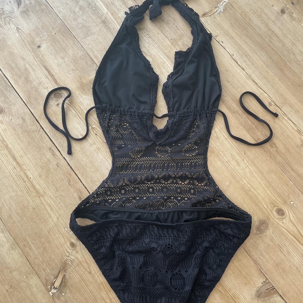 Ralph Lauren black swimsuit Size S. Non-padded but... - Depop