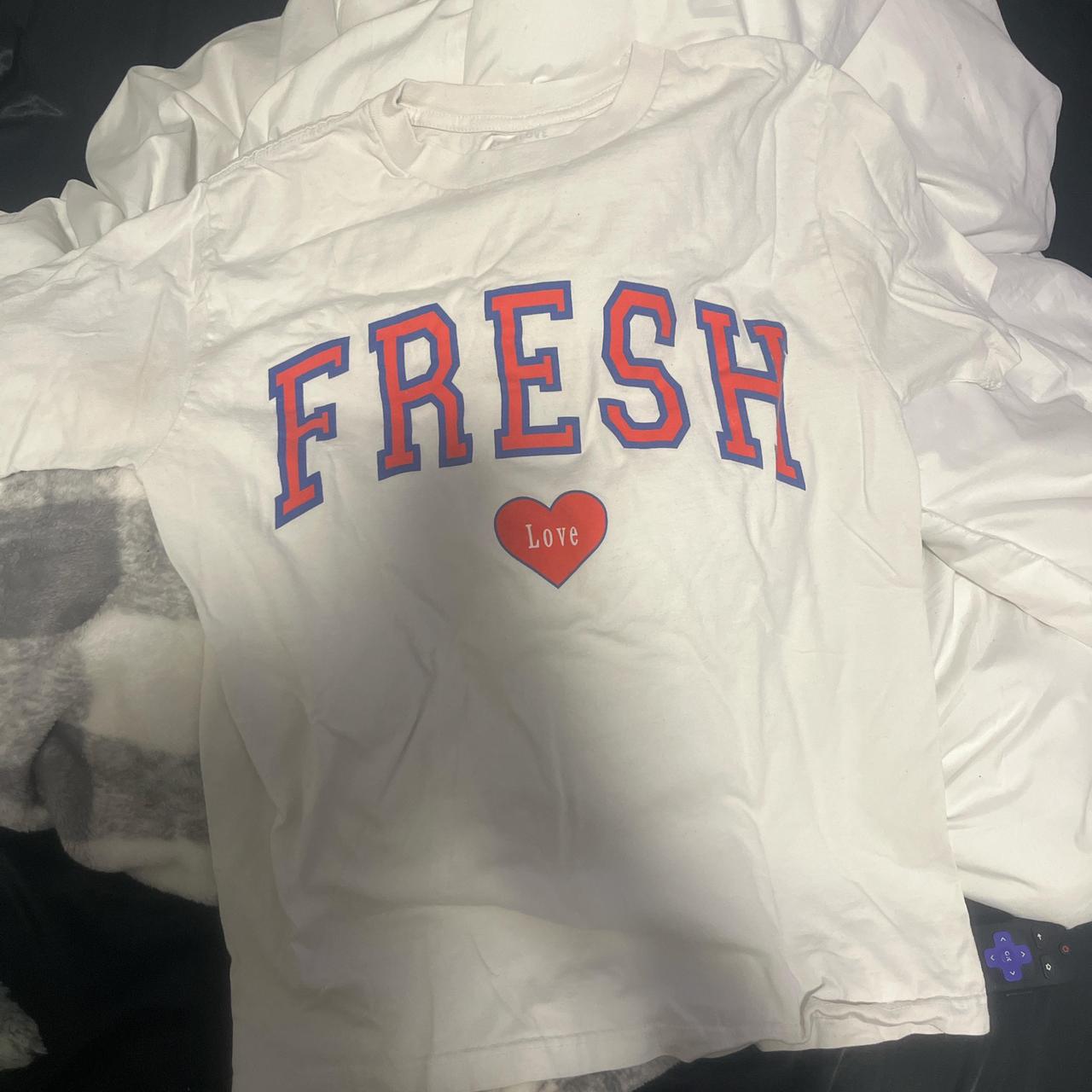 Fresh love t-shirt. #sturniolotriplets - Depop