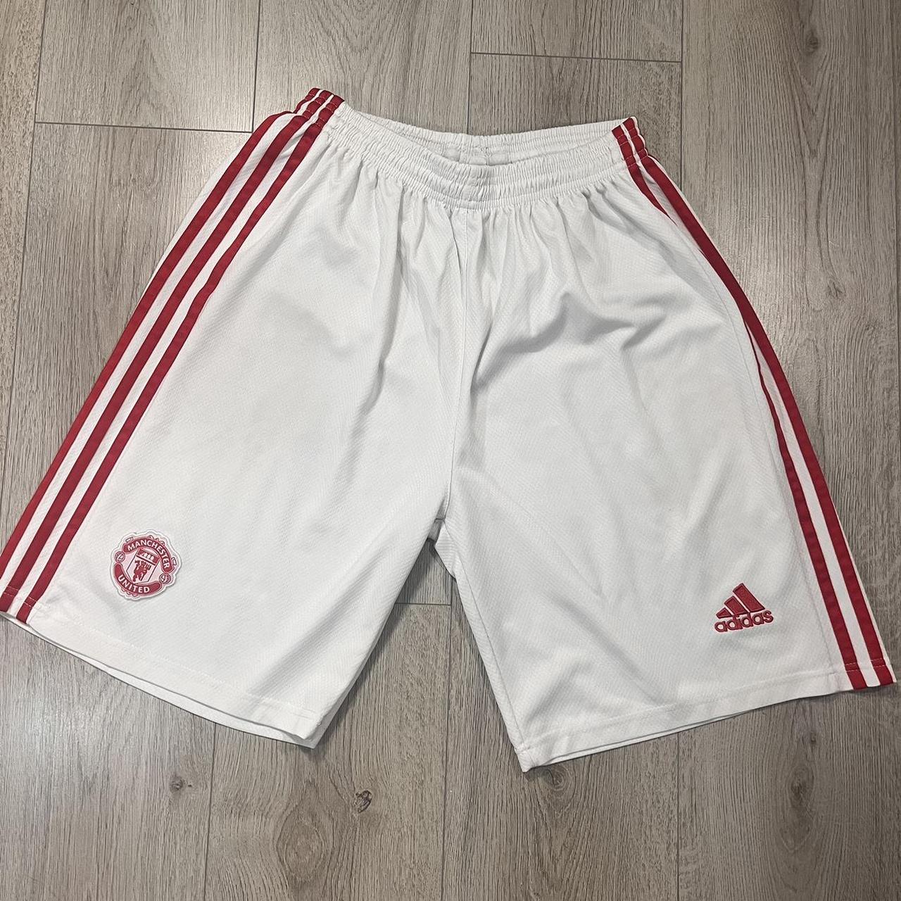 Adidas Manchester United Football Club Shorts.... - Depop