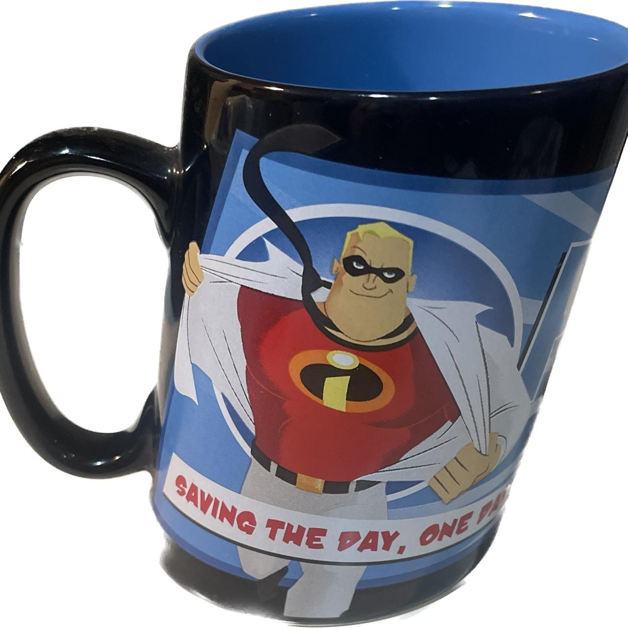 The Incredibles Mr Incredible Slanted Mug Disney... - Depop