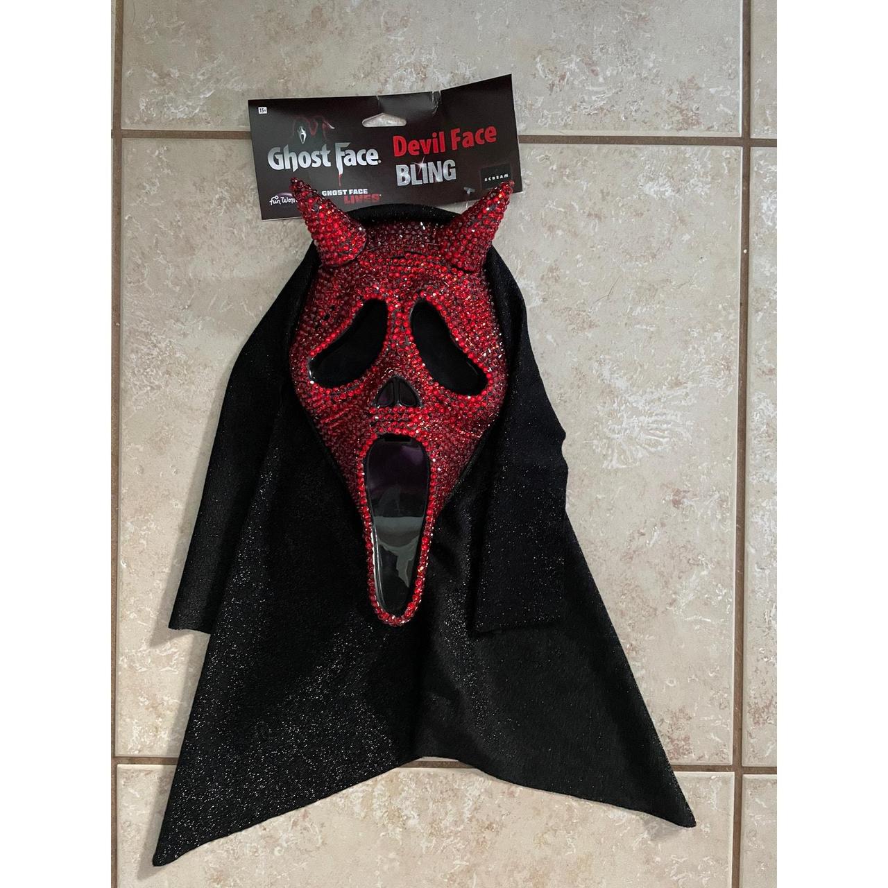 Scream Ghostface Devil Bling Mask Inspired by... | Depop