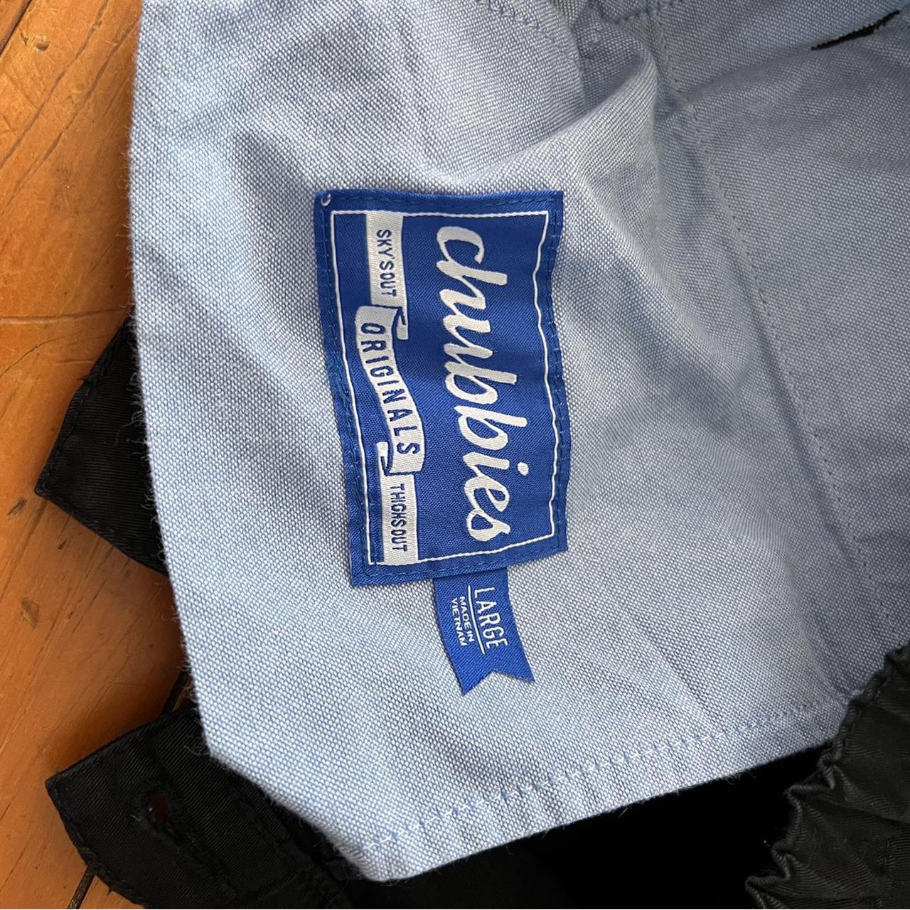 Mens L Chubbies 5.5” black shorts. In really good... - Depop