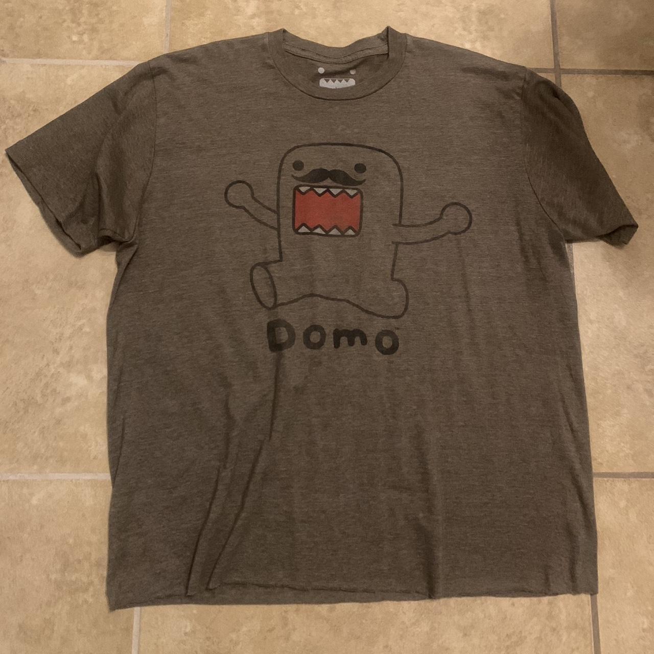 domo shirt size L but cropped pit to length 16in... - Depop