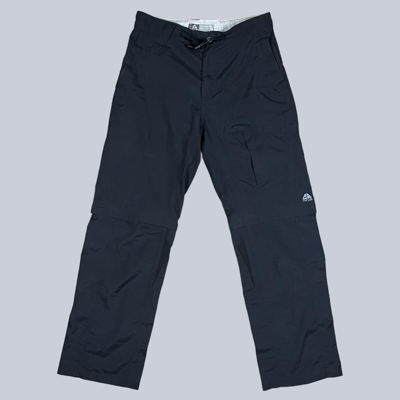 Nike ACG Tracksuit Bottom Nike ACG zip off shorts... - Depop