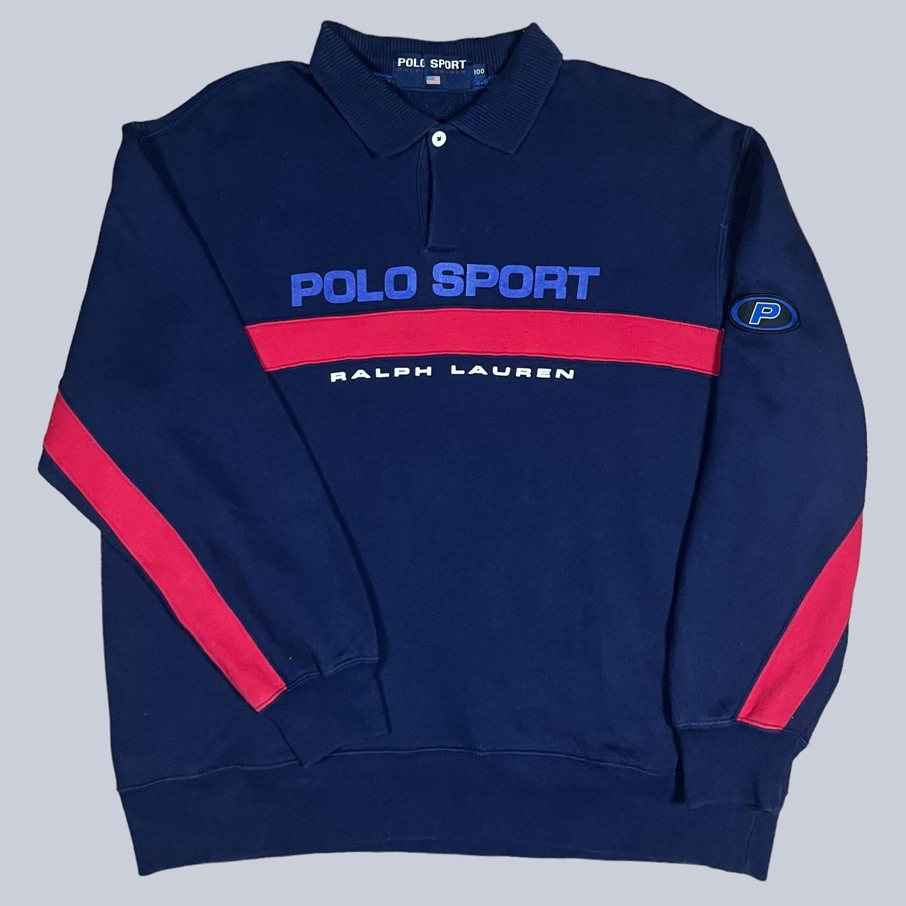 Polo Sport Sweatshirt Recommended Size Medium Pit... - Depop