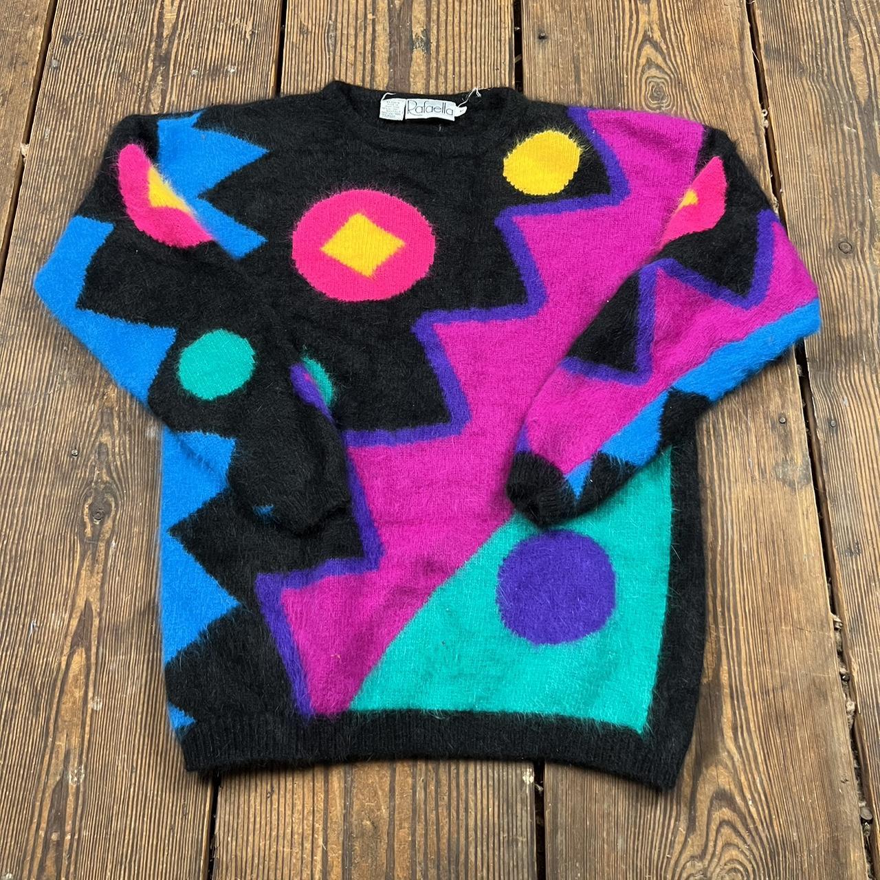 Vintage wool sweater! Rafaella size M - Depop