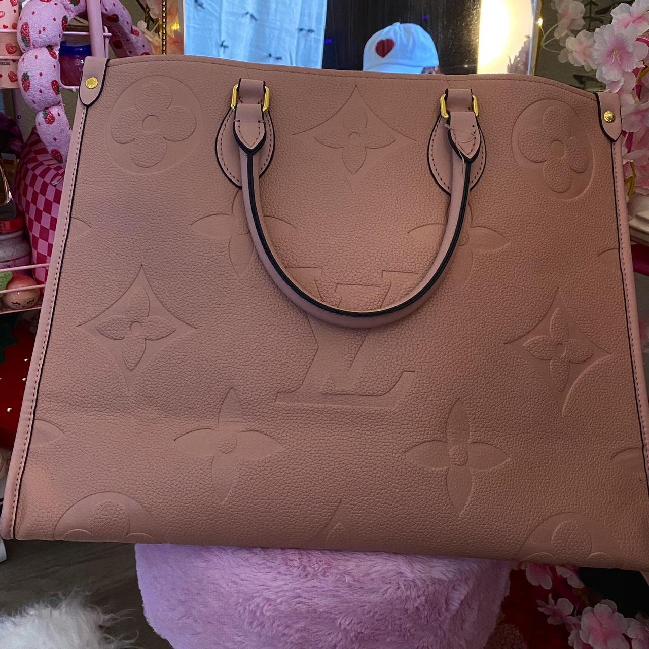 Beautiful light pink Louis Vuitton tote Gorgeous... - Depop