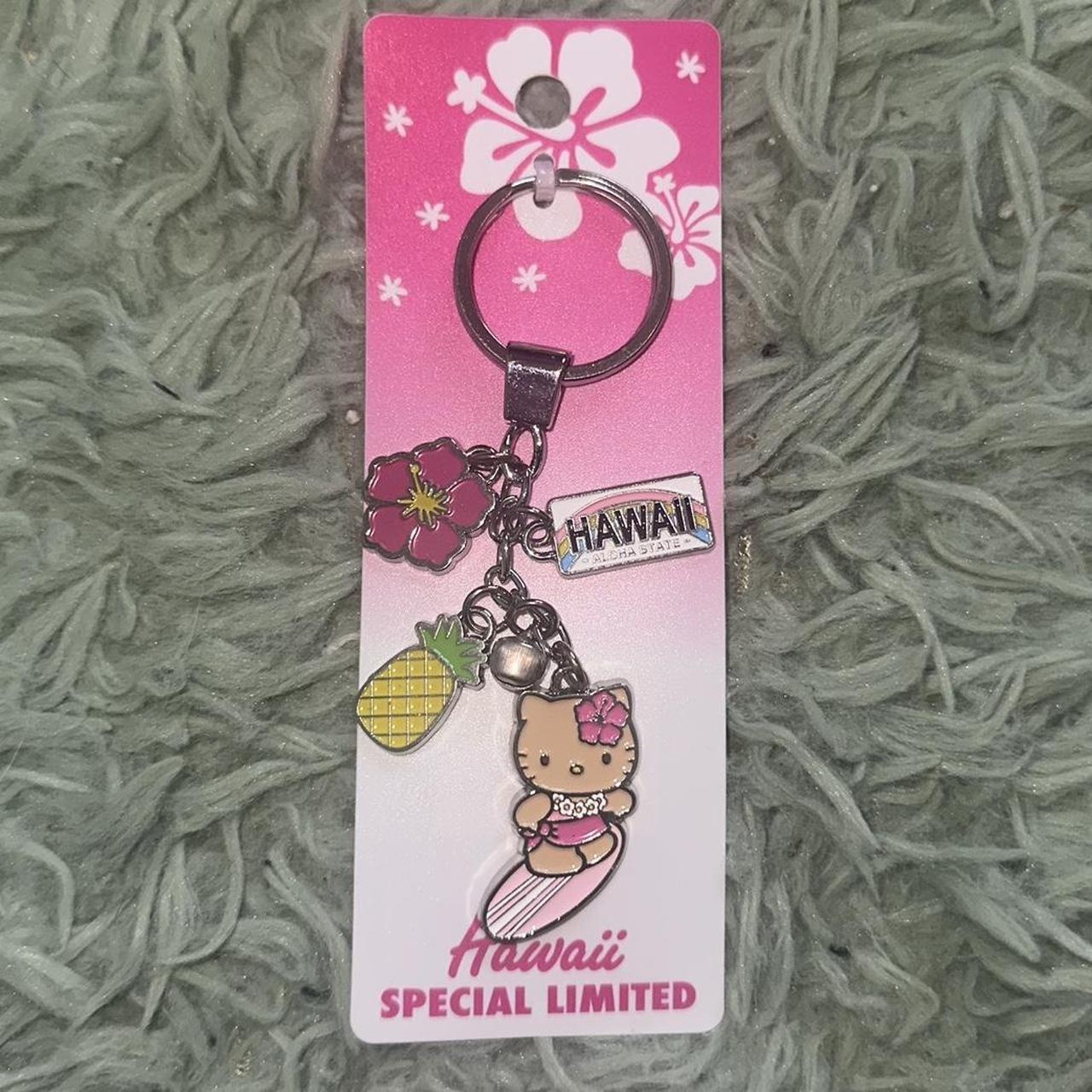 Hello Kitty hawaiin keychain hawaiin abc exclusive... - Depop
