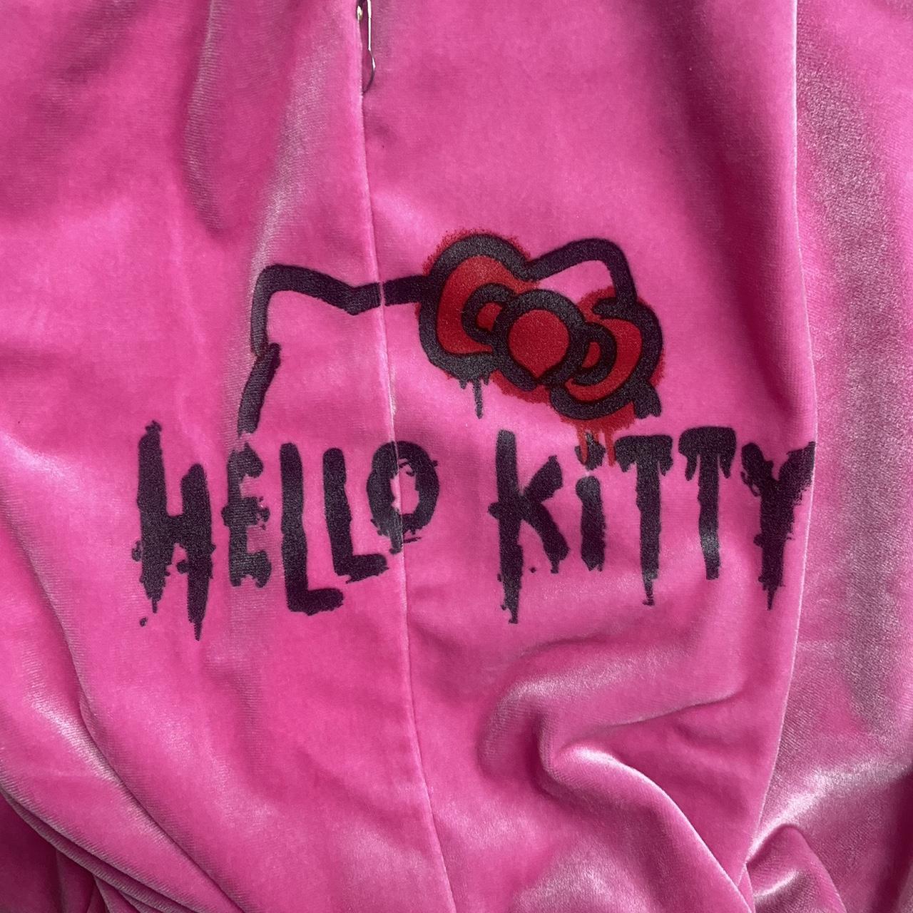 Hot pink hello kitty high rise pants || perfect for... - Depop