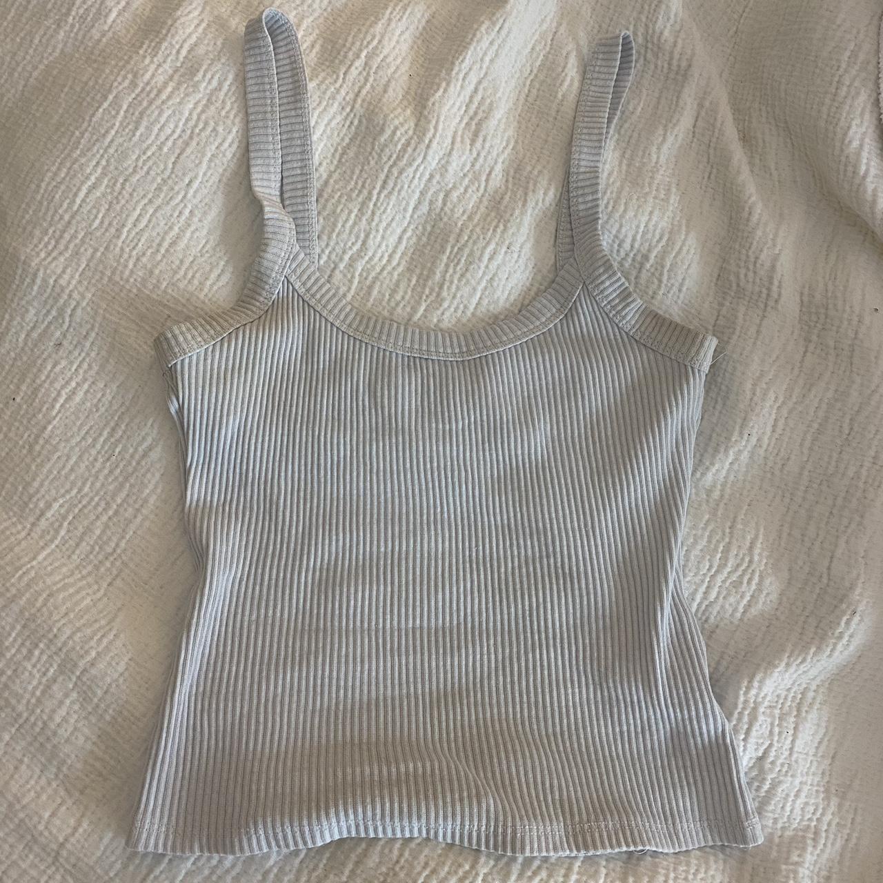 White Supre riri tank size small rrp: $20 | Depop
