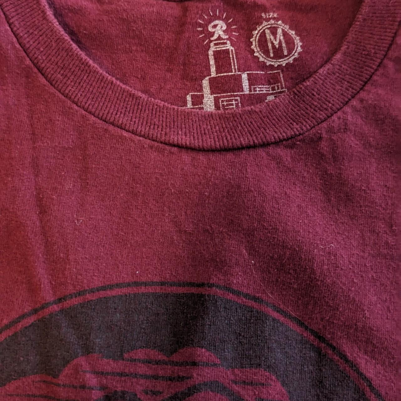 Burgundy red Casual Industrees "Pacific Northwest" t... - Depop